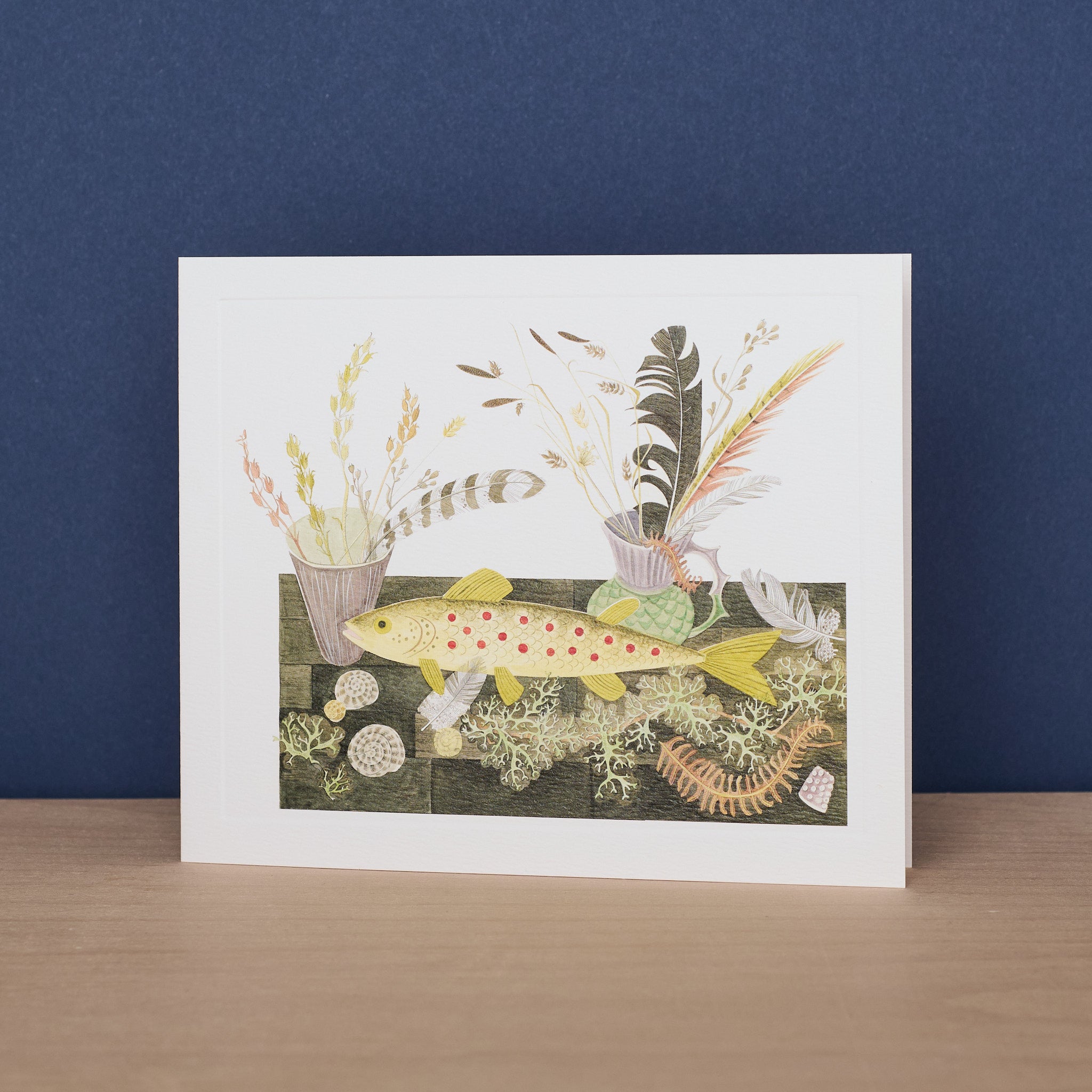 Emily's Fish by Angie Lewin – Art Angels