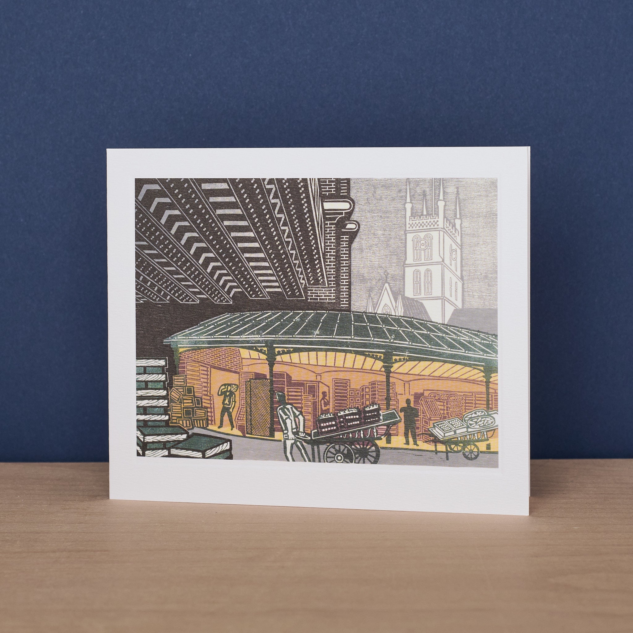 Borough Market by Edward Bawden – Art Angels