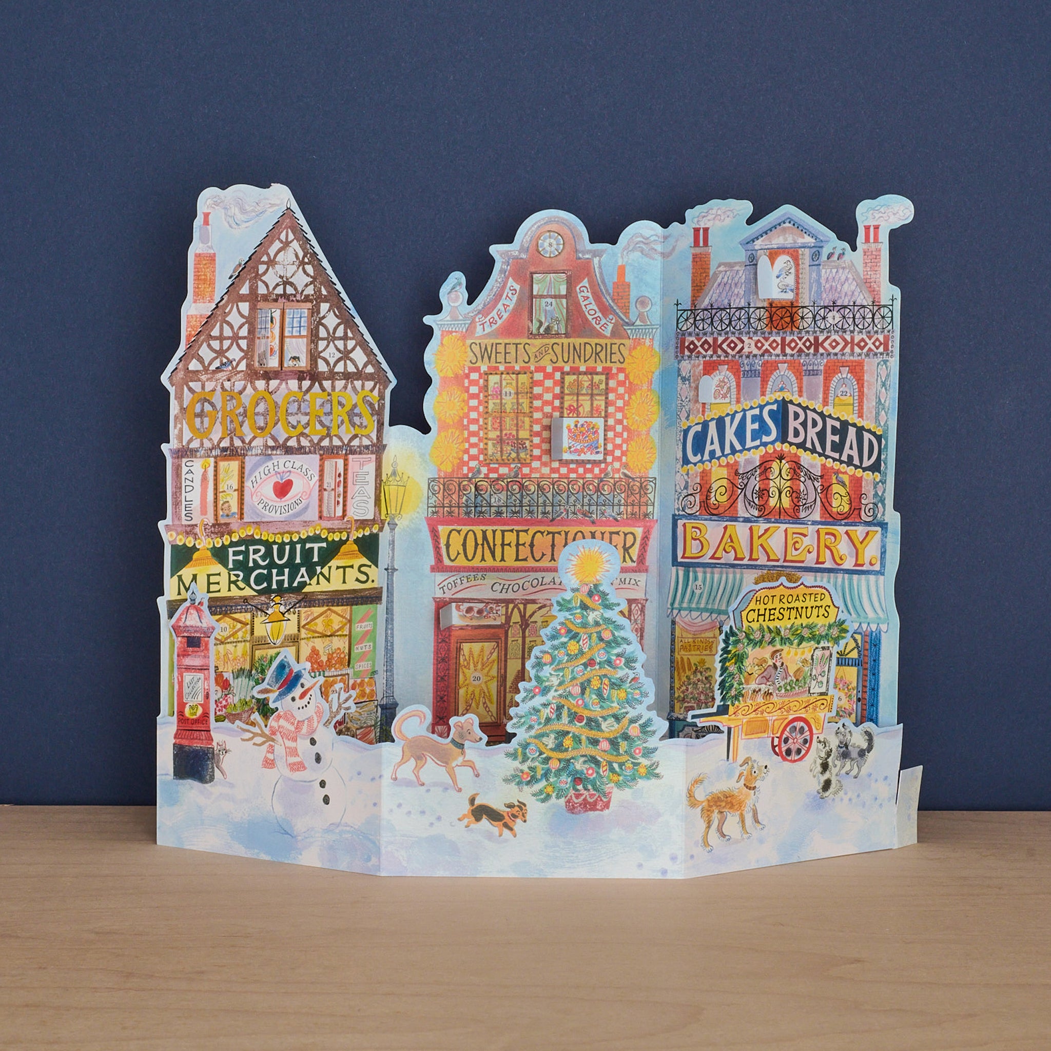 High Street Advent Calendar by Emily Sutton – Art Angels