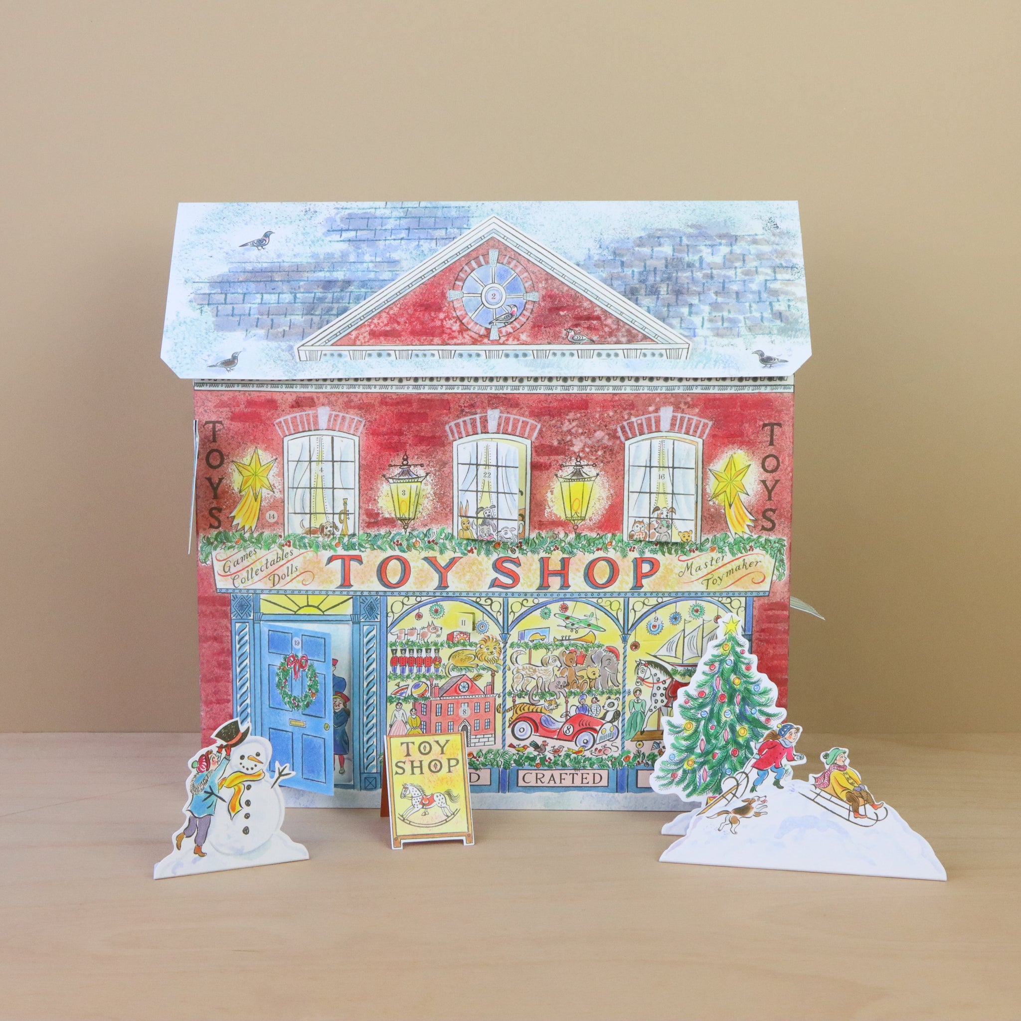 Toy Shop Advent Calendar by Emily Sutton – Art Angels