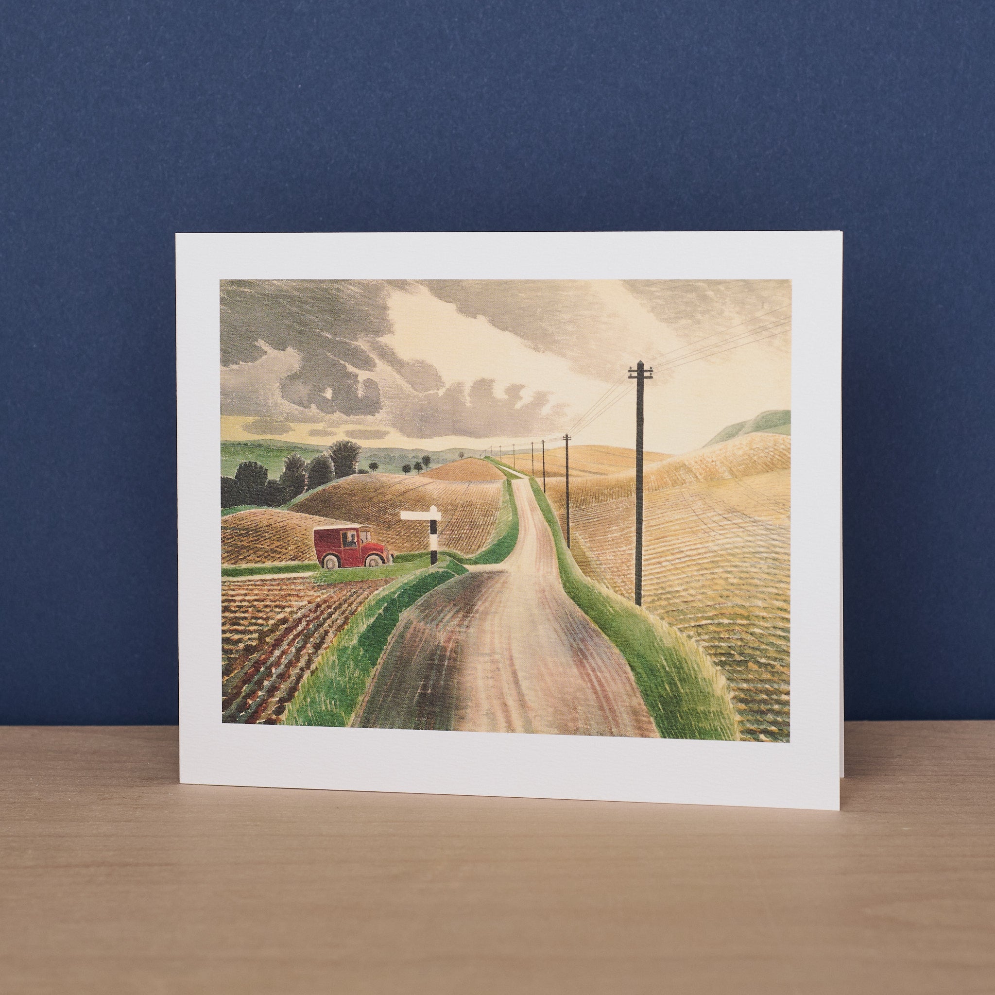 Wiltshire Landscape by Eric Ravilious – Art Angels