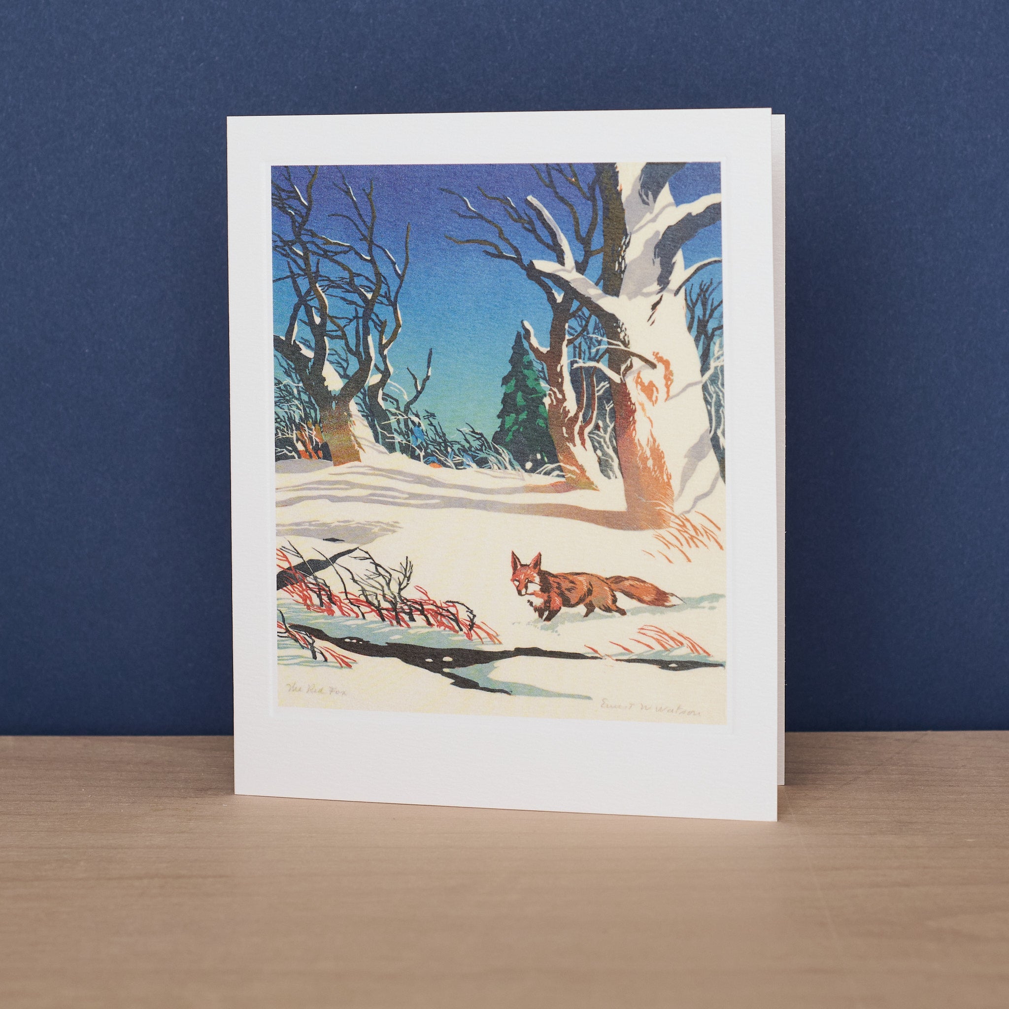 Red Fox by Ernest W. Watson – Art Angels