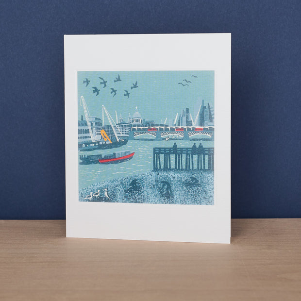 Thames From Gabriel's Wharf by Jennie Ing – Art Angels