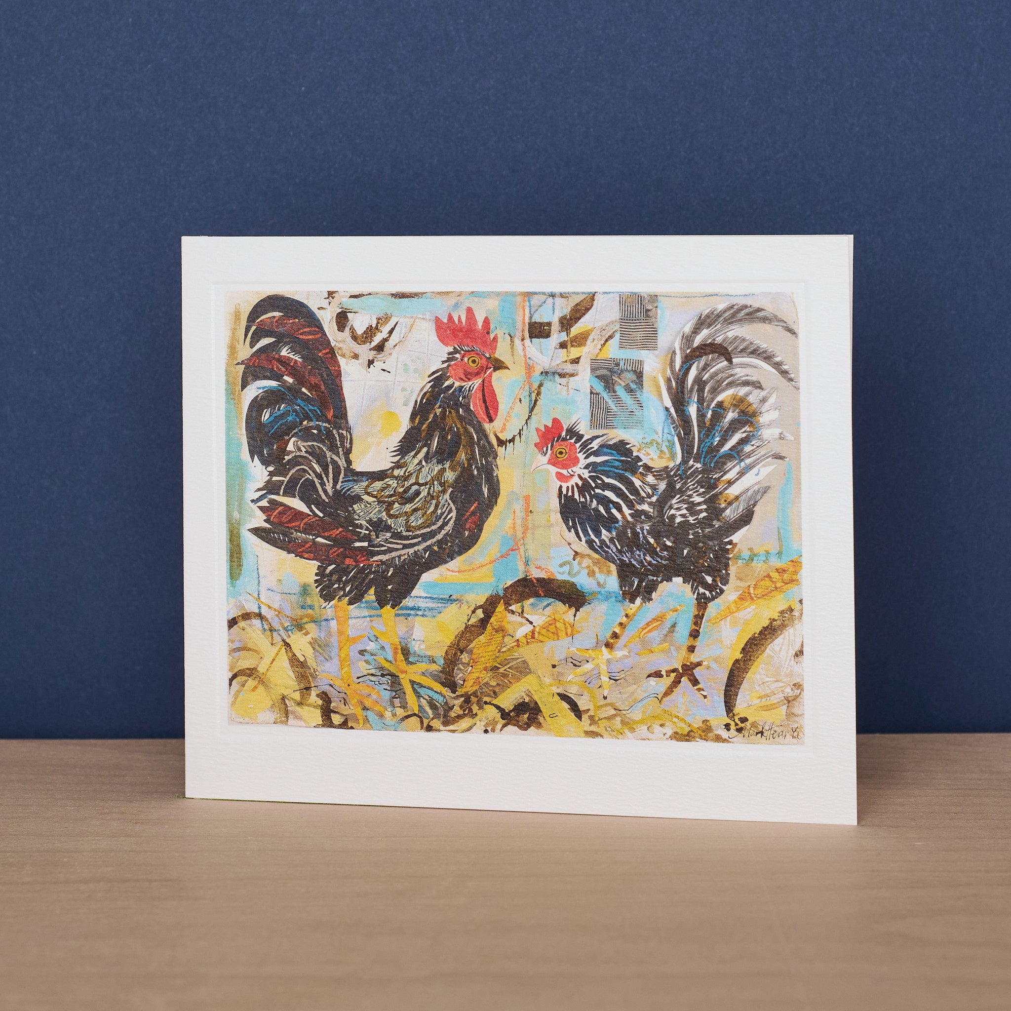 Black Cockerels by Mark Hearld – Art Angels