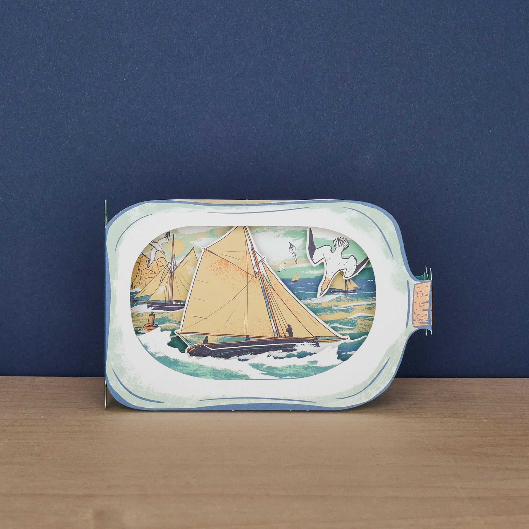 Sailboat In A Bottle by Tom Jay – Art Angels